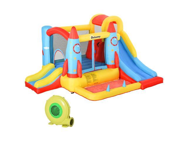 Click here for Aosom Kids Bounce House  4-in-1 Rocket Inflatable... prices