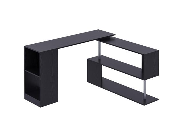 Click here for Aosom 55 360Â° Rotating Corner Computer Desk Moder... prices