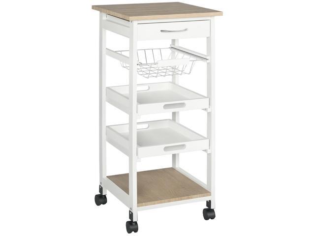 Click here for Aosom Mobile Kitchen Cart  Rolling Kitchen Island... prices