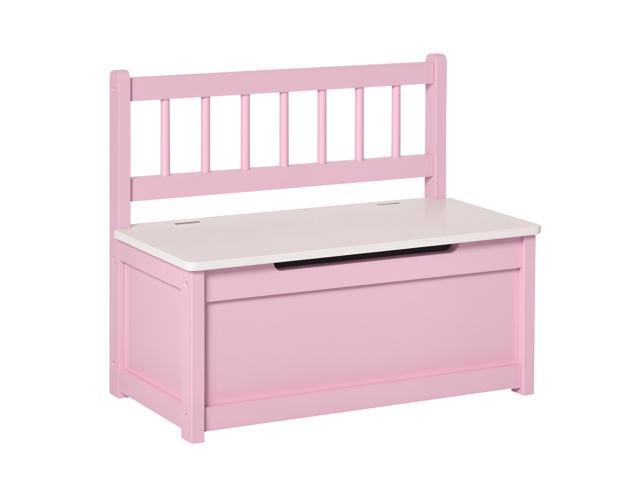 Click here for AosomQaba Toddler Toy Box Storage Bench with Large... prices