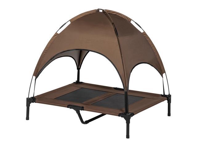 Click here for Aosom Elevated Portable Dog Cot Pet Bed with UV Pr... prices