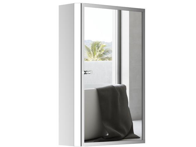 Click here for HomCom Bathroom Wall Mount Mirro Medicine Storage... prices