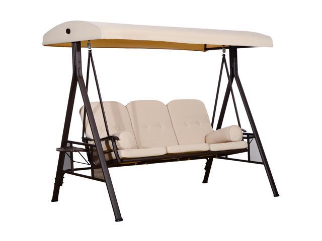 Click here for Aosom 3-Seat Patio Swing Chair  Outdoor Porch Swin... prices