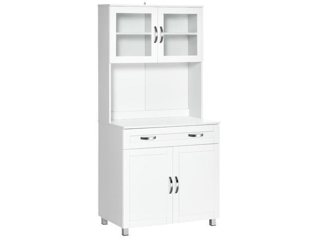 Click here for Aosom 67 Buffet with Hutch  Modern Kitchen Pantry... prices