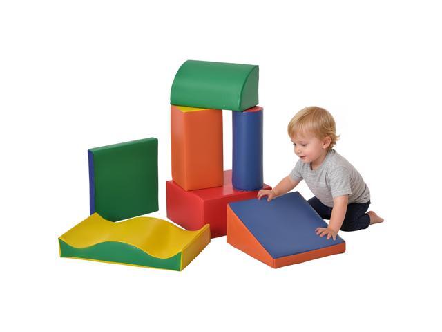Click here for AosomSoozier 7 Piece PU Leather Soft Play Climbing... prices