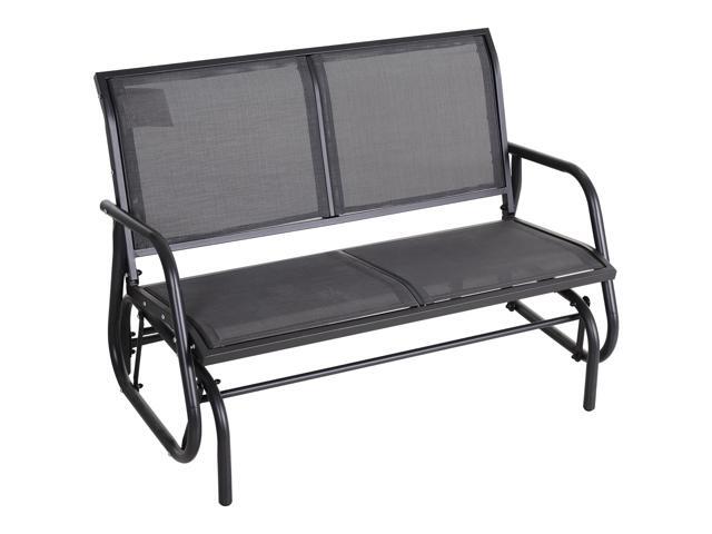 Click here for Aosom 2-Person Outdoor Glider Bench Patio Double S... prices