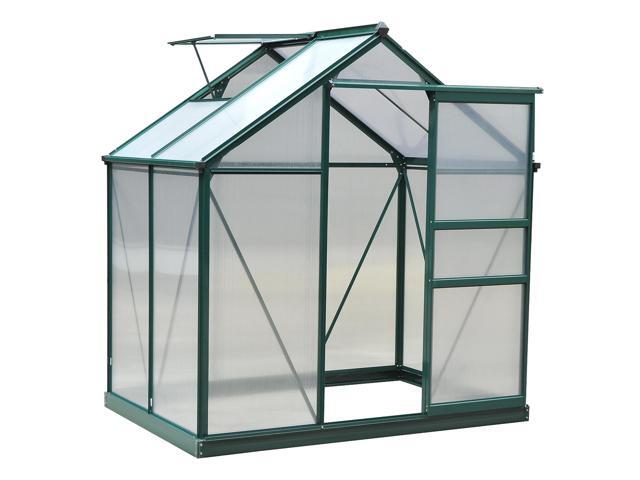 Click here for Aosom 6 x 4 Greenhouse for Outdoors  Polycarbonate... prices