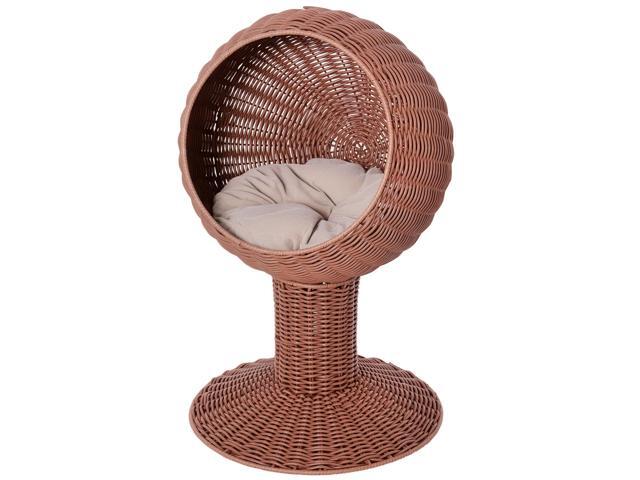 Click here for Aosom Elevated Cat Bed with Rotatable Egg Chair Po... prices