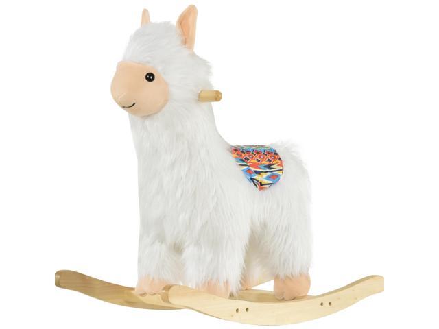 Click here for AosomQaba Kids Ride-On Rocking Horse Toy Llama Sty... prices
