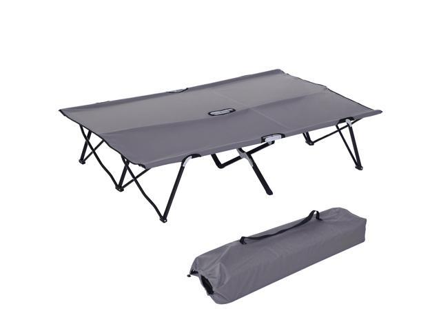 Click here for Aosom 2 Person Folding Camping Cot for Adults  50... prices