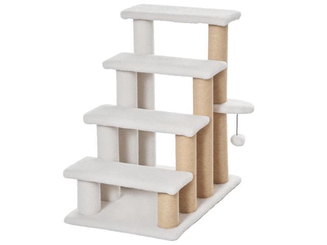 Click here for Aosom 4 Levels Cat Steps with Scratching Posts for... prices