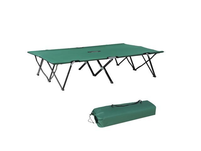 Click here for Aosom 2 Person Folding Camping Cot for Adults  50... prices