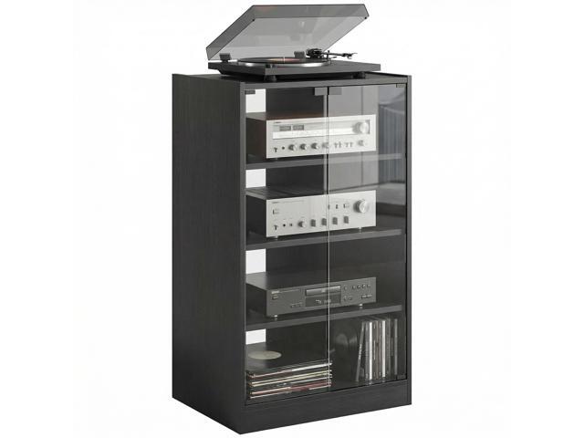 Click here for Aosom Media Cabinet  4-Tier Stereo Cabinet for Vin... prices