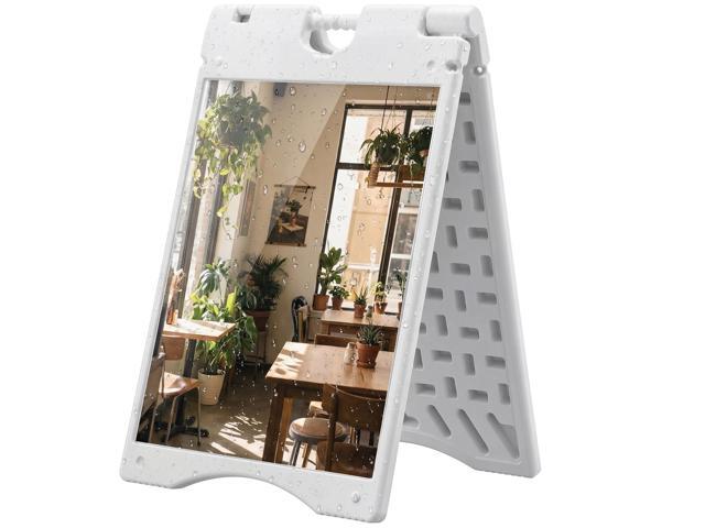 Click here for Aosom A Frame Sandwich Board Signs Outdoor 22 x 28... prices