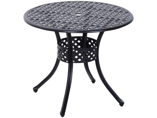 Click here for Aosom 33 Patio Dining Table Round Cast Aluminium O... prices