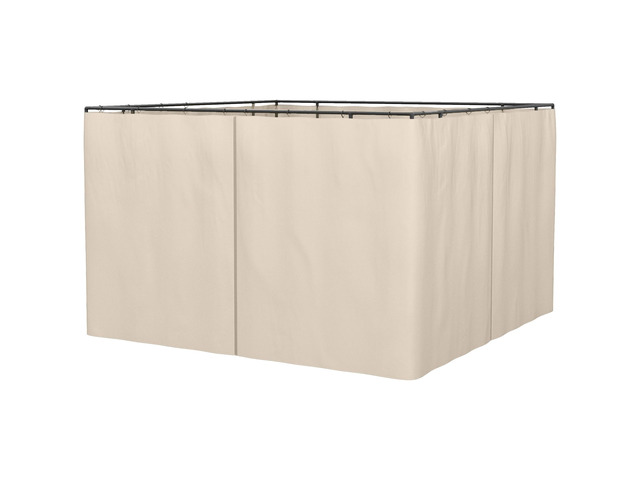 Click here for Aosom 9.84 x 9.84 Gazebo Sidewall Set with Hooks/C... prices