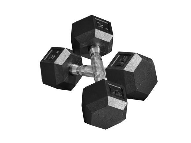 Click here for AosomSoozier Hex Rubber Dumbbell Set for No Rollin... prices