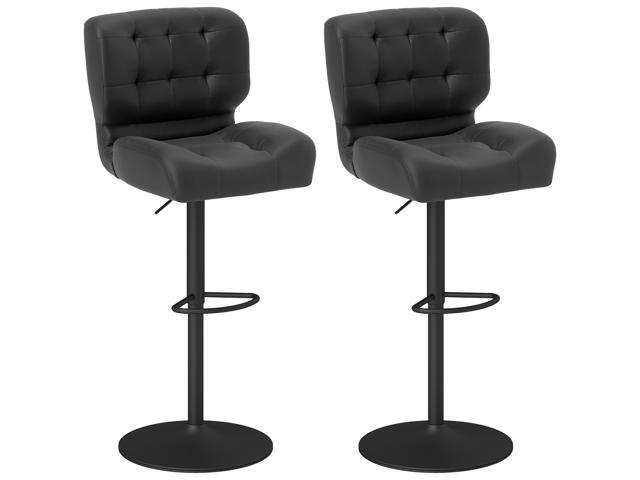 Click here for Aosom Bar Height Bar Stools Set of 2 with Adjustab... prices