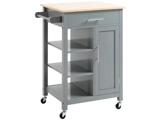Click here for Aosom Kitchen Island Cart  Rolling Kitchen Island... prices