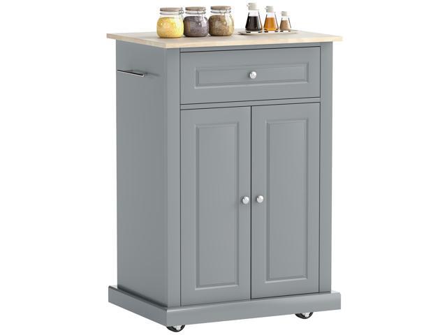 Click here for Aosom Rolling Kitchen Island Cart  Portable Servin... prices