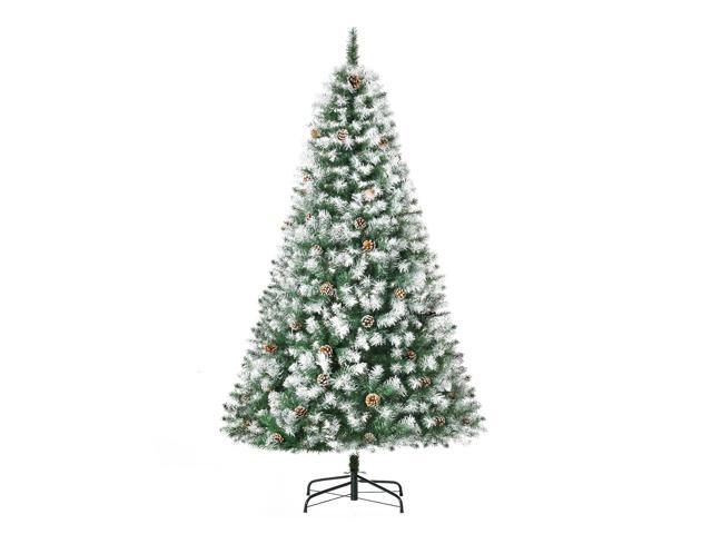 Click here for Aosom 6ft Unlit Snow-Dusted Full Fir Artificial Ch... prices