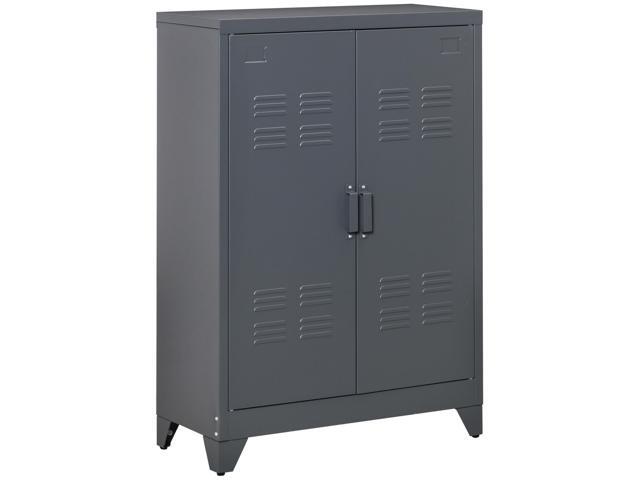 Click here for Aosom Industrial Storage Cabinet  Steel Garage Cab... prices