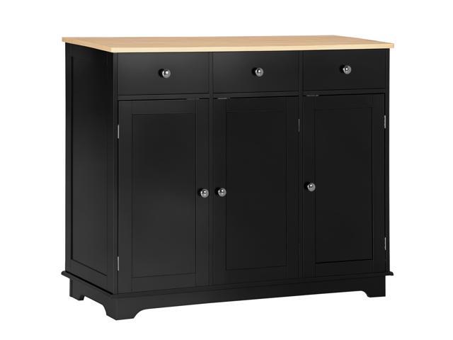 Click here for Aosom Kitchen Storage Cabinet  Sideboard Floor Cup... prices