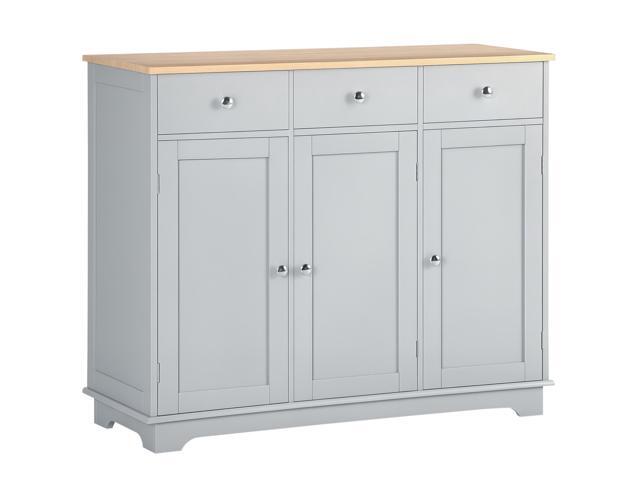 Click here for Aosom Kitchen Storage Cabinet  Sideboard Floor Cup... prices