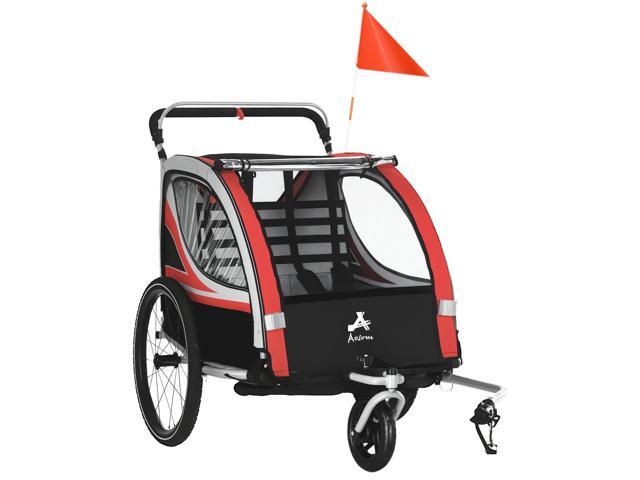 Click here for AosomAosom 2-in-1 Walk/Ride Child Baby Bike Traile... prices