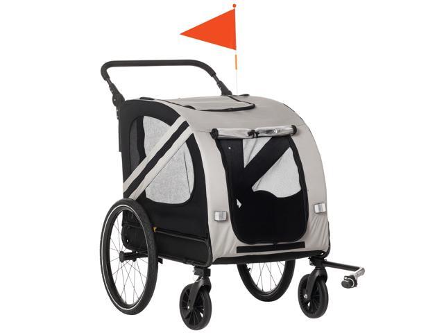 Click here for AosomAosom 2-in-1 Pet Bike Trailer for Small Mediu... prices