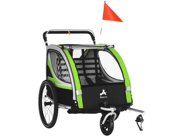 Click here for AosomAosom 2-in-1 Walk/Ride Child Baby Bike Traile... prices