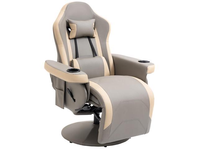 Click here for Aosom Manual Recliner Armchair PU Leather Lounge C... prices