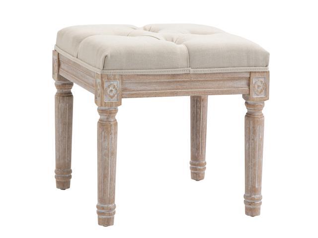 Click here for Aosom Ottoman Bench Vintage Footrest w/ Button Tuf... prices