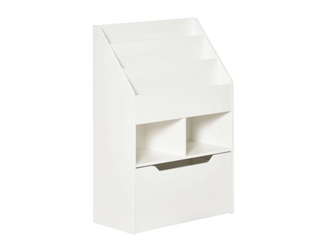 Click here for Aosom Kids Bookcase Multi-Shelf Book Rack with Mob... prices