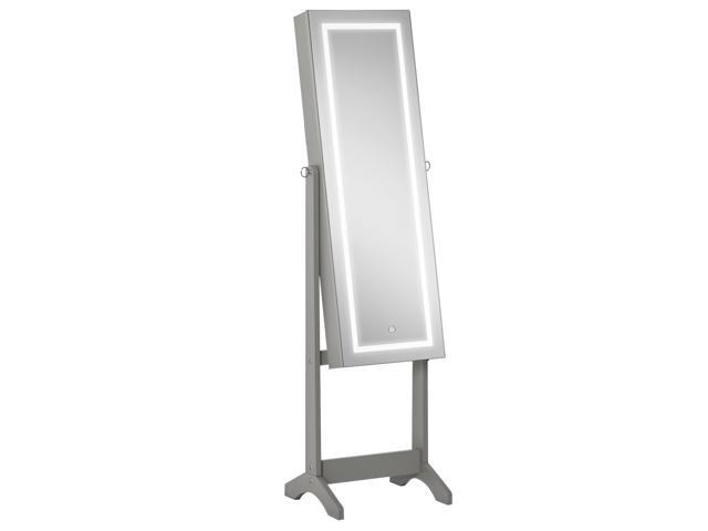 Click here for Aosom Floor Standing Jewelry Cabinet with LED Ligh... prices