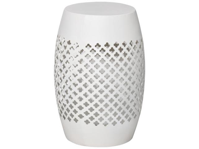 Click here for Aosom 12 Steel Outdoor Side Table  Round Hollow Dr... prices