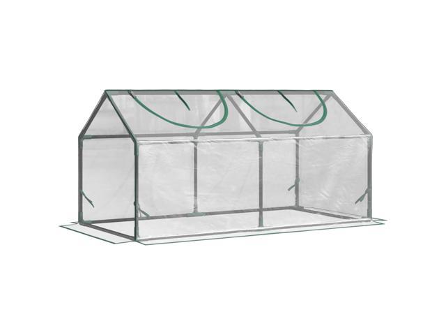 Click here for Aosom 4 x 2 x 2 Portable Mini Greenhouse  Small Gr... prices