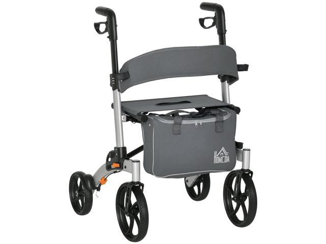 Click here for Aosom Aluminum Rollator Walker for Seniors and Adu... prices