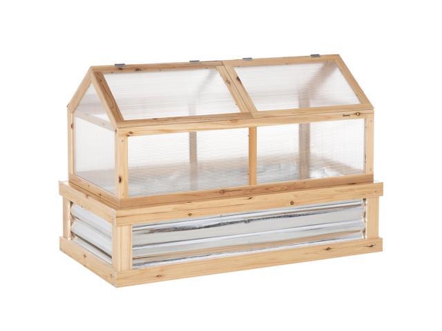 Click here for Aosom 48 x 24 x 32.25 Elevated Planting Beds Garde... prices