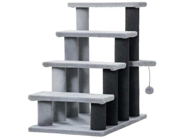 Click here for Aosom Cat Tree  Cat Tower Cat Stair Steps with Scr... prices