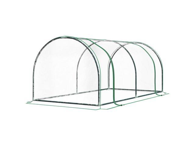 Click here for Aosom 7 L x 3 W x 2.5 H Portable Tunnel Greenhouse... prices
