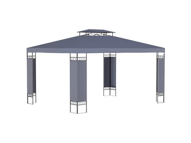 Click here for AosomÂ 10Â xÂ 13 Patio Gazebo  Double Roof Outdoor... prices