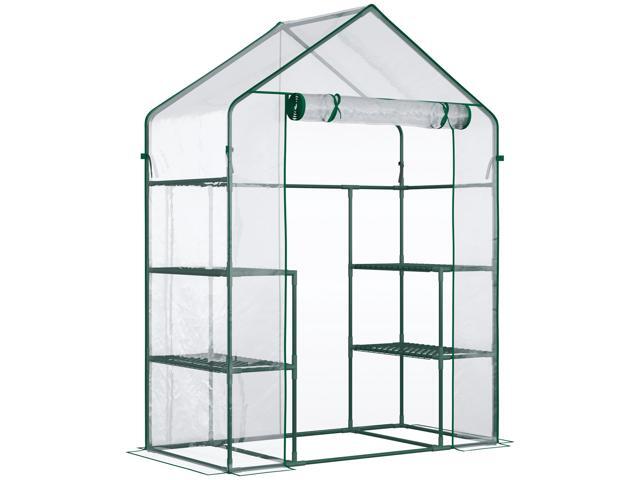 Click here for Aosom 5 x 2.5 x 6.5 Mini Walk-in Greenhouse Kit  P... prices