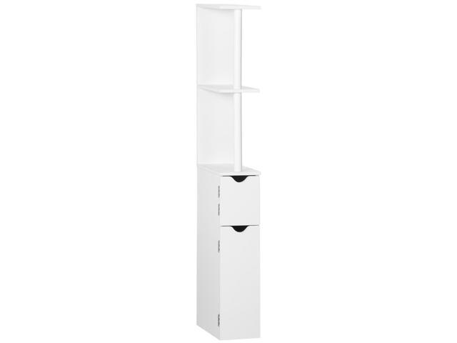 Click here for Aosom Bathroom Storage Cabinet with Open Shelves... prices