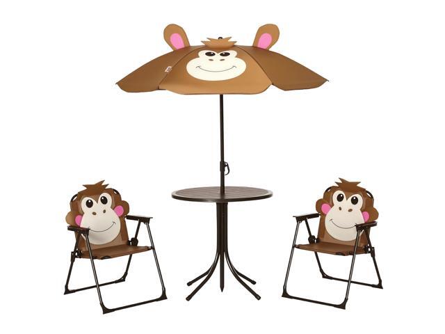 Click here for Aosom Kids Table and Chair Set  Outdoor Folding Ga... prices