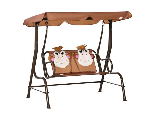 Click here for Aosom Porch Swing for Kids with Adjustable Canopy... prices