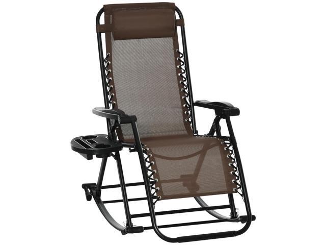 Click here for Aosom Outdoor Rocking Chairs  Foldable Reclining Z... prices
