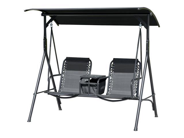 Click here for Aosom 2-Seat Outdoor Porch Swing  with Pivot Stora... prices