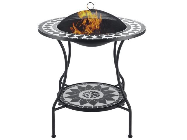 Click here for Outsunny 30 Outdoor Fire Pit & Ice Bucket & Side T... prices