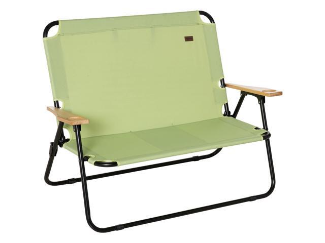 Click here for Aosom Double Folding Camping Chair  Loveseat for 2... prices